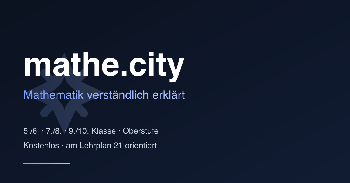 Glossar | mathe.city